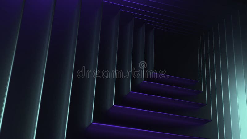 Moving Squares with Rotating Light. Design. Rotating Color Light Filter ...