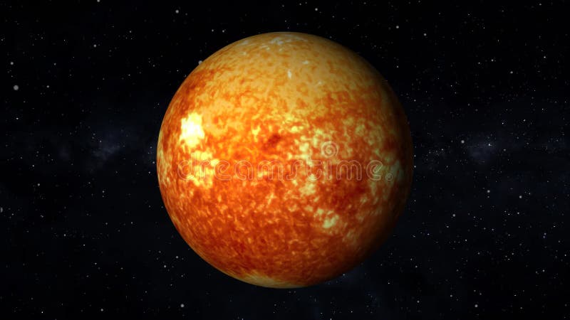 Moving Sun with Flowing Stardust. Stock Video - Video of light ...