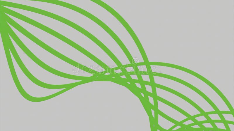 Moving Swirling Structure of Curved Lines. Design. Simple Abstract ...