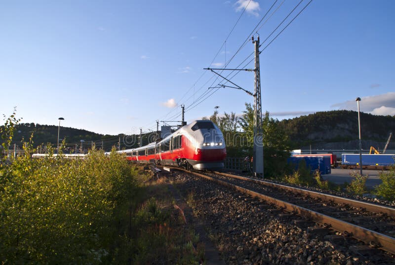Moving train stock photo. Image of abstract, blur, locomotive - 25207368
