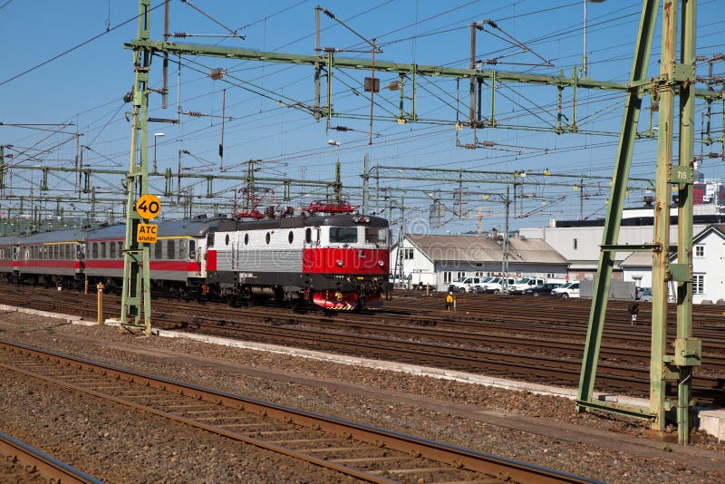 Moving train stock photo. Image of train, transport, trainyard - 25216668