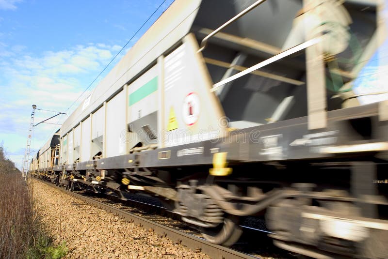 Moving train stock image. Image of precision, fast, movement - 4189287