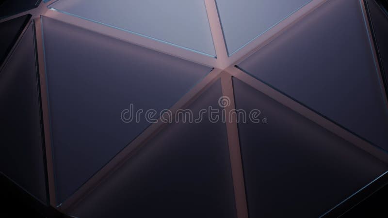 Moving Triangular Parts of a Geometric Shape. Design. a Rapidly ...