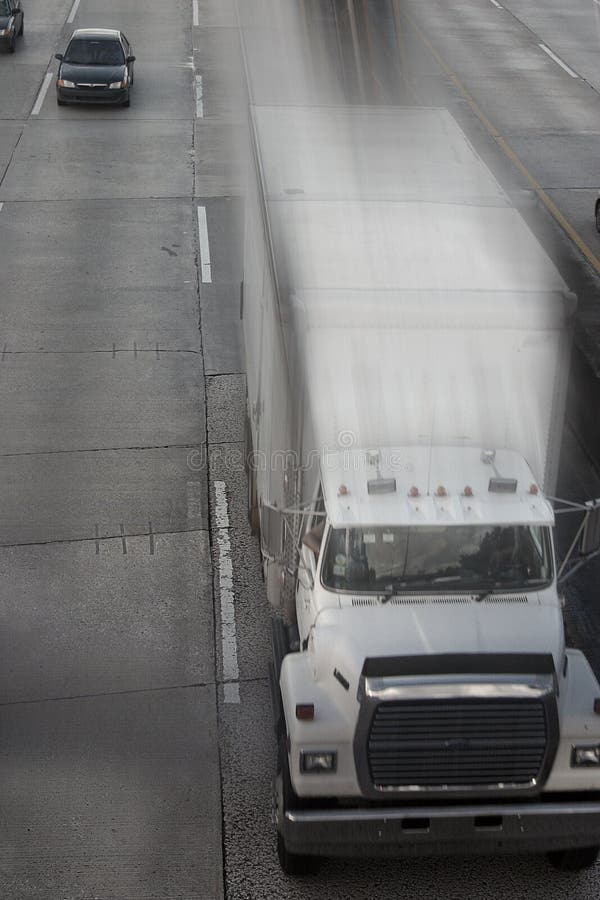 Moving truck stock photo. Image of moving, truck, street - 58732