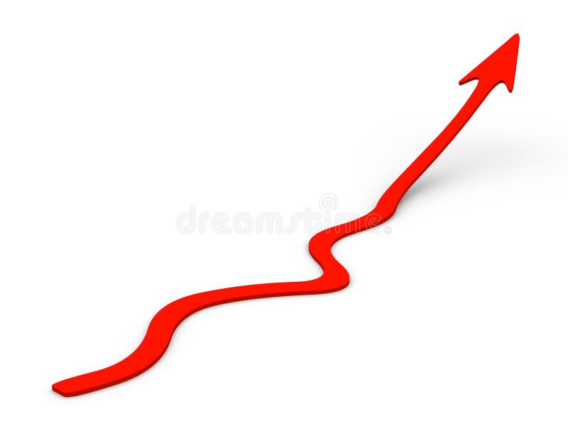 Moving up stock illustration. Illustration of digital - 10441101