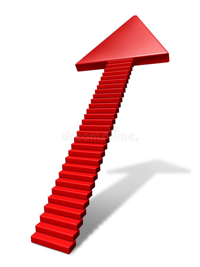 Moving Up stock illustration. Illustration of strategy - 23141405