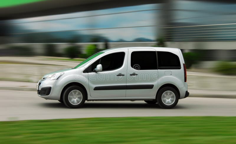 Moving van stock image. Image of roadway, power, design - 105660993