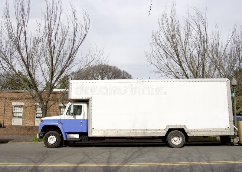 Moving Van stock photo. Image of transportation, freight - 82494266