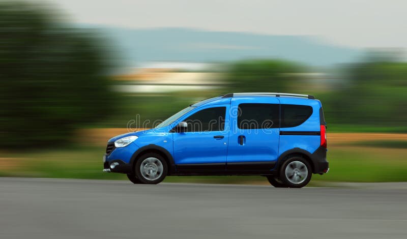 Moving van stock image. Image of transportation, speed - 57422985