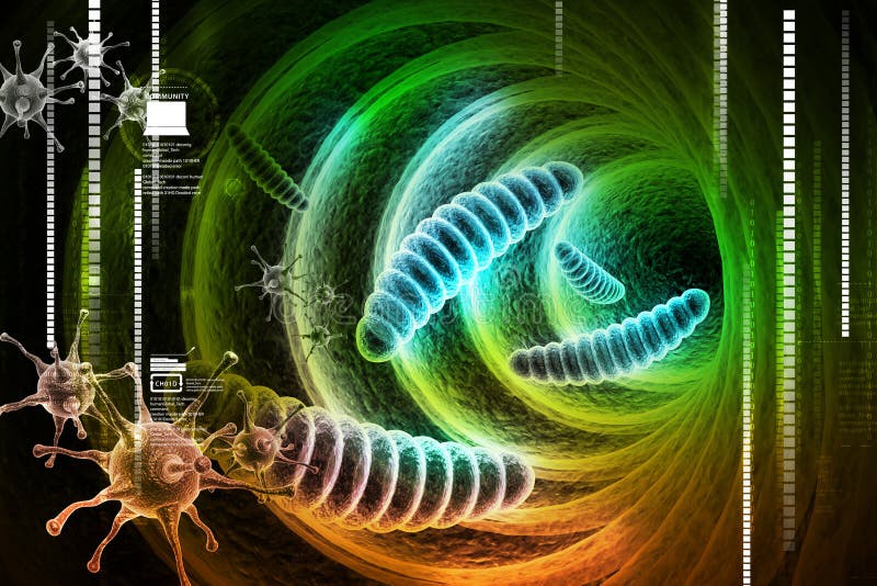 Moving virus stock photo. Image of genetic, macro, organic - 91244570