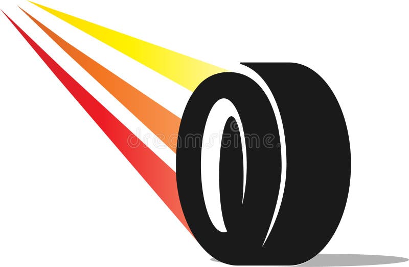 Moving Wheel stock vector. Illustration of moto, autos - 80112855