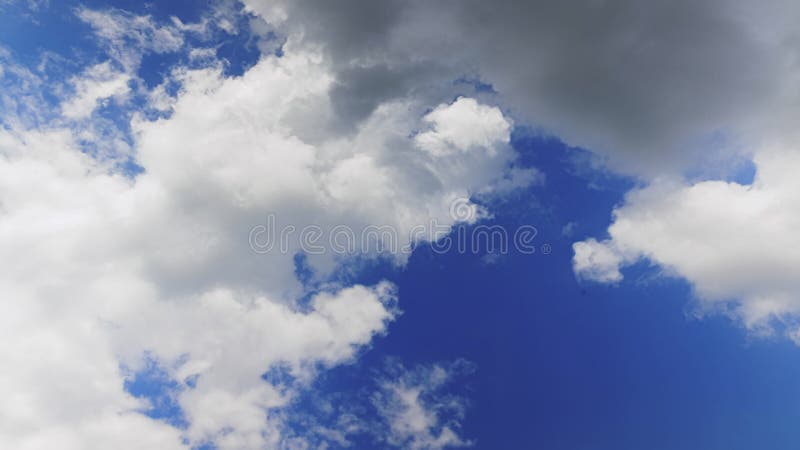 Clouds Moving Across the Sky Stock Footage - Video of sunny ...
