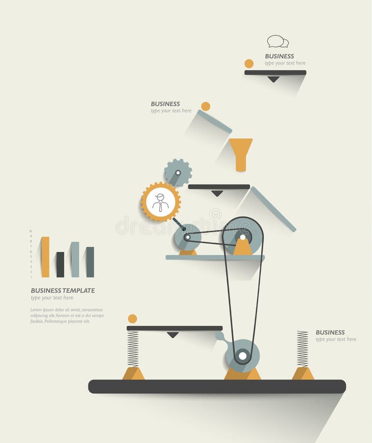 Moving working mechanism. stock vector. Illustration of moving - 44890005