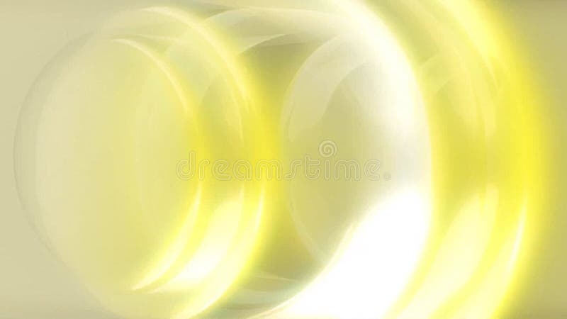 Moving Yellow Rings Animation Loop - Abstract Motion Background Stock ...