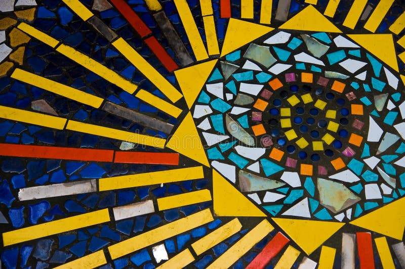Mozaika zdjęcie stock. Obraz złożonej z mozaika, architektury - 32156244