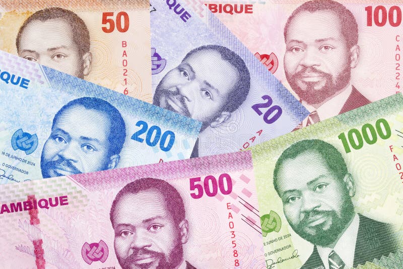 Mozambican Metical a Business Background Stock Image - Image of money ...