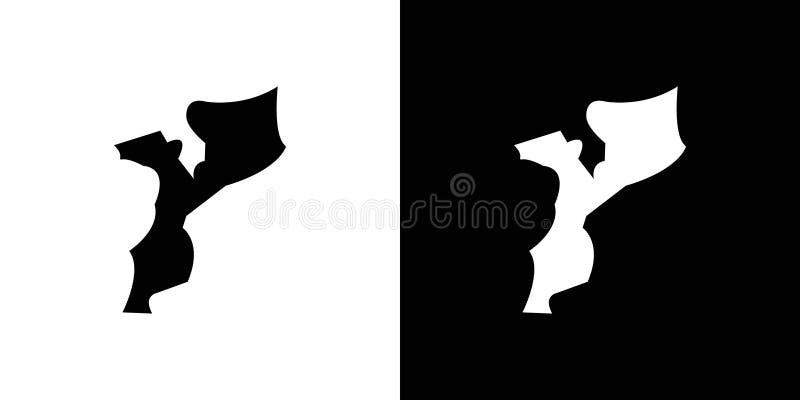 Mozambique Map Icon Logo Set Vector Stock Vector - Illustration of ...