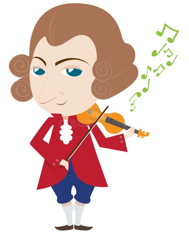 Wolfgang Mozart Stock Illustrations – 89 Wolfgang Mozart Stock ...