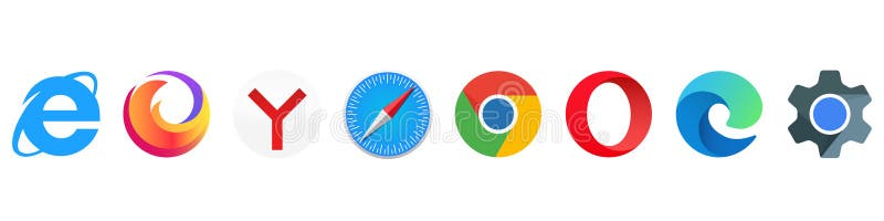 Google Chrome, Mozilla Firefox, Microsoft Edge, Internet Explorer ...