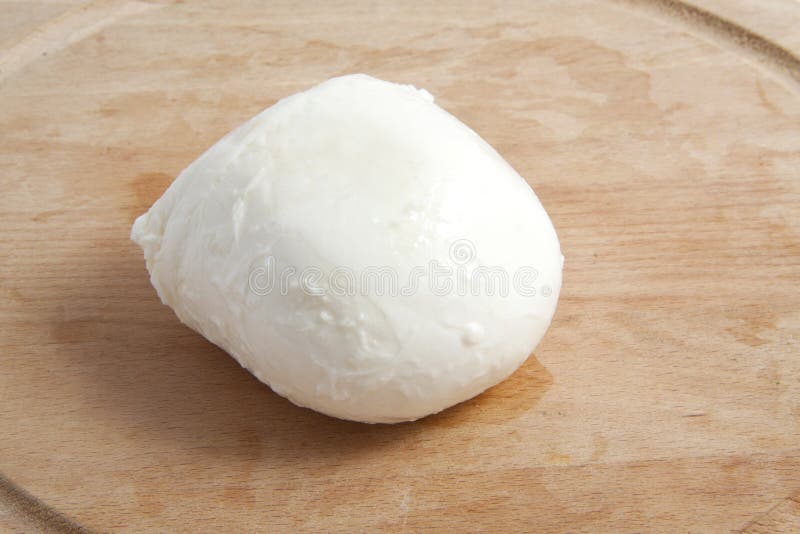 Burrata. Fresh Italian Mozzarella Cheese Stock Image - Image of fresh ...