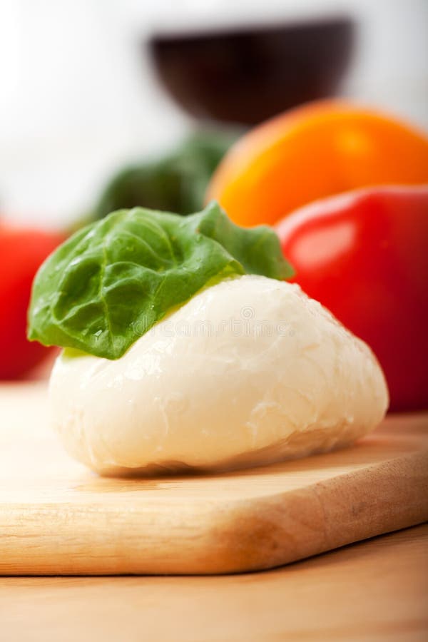 Mozzarella stock photo. Image of vegetable, bright, fresh - 19315894