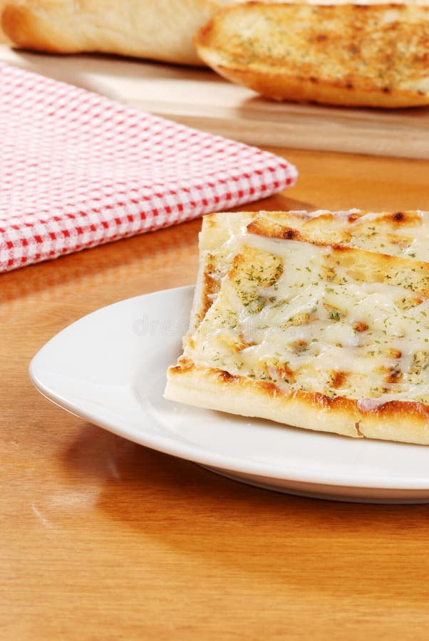 Mozzarella Cheese Garlic Bread Stock Photo - Image of flavor, grilled ...