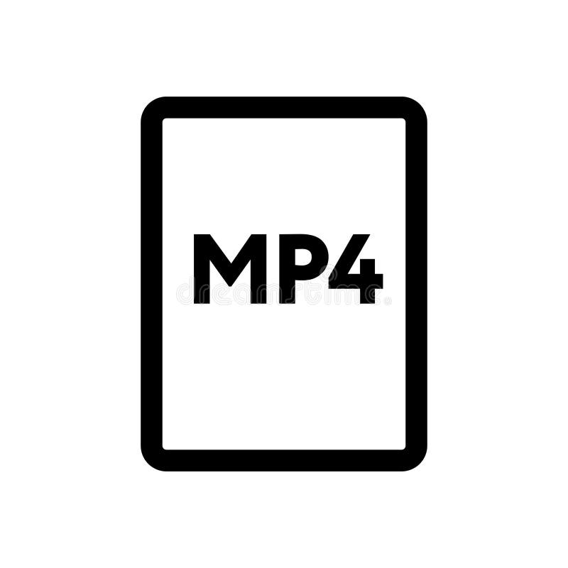 Mp4 Symbol Stock Illustrations – 2,175 Mp4 Symbol Stock Illustrations ...