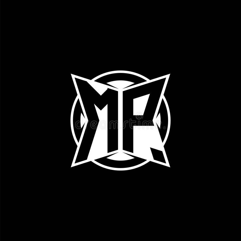 MP Logo Monogram Design Template Stock Vector - Illustration of ...