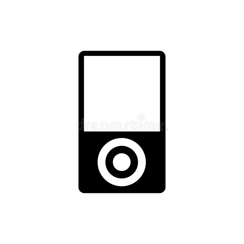 Mp3 Player Icon. One of Set Web Icons Stock Vector - Illustration of ...