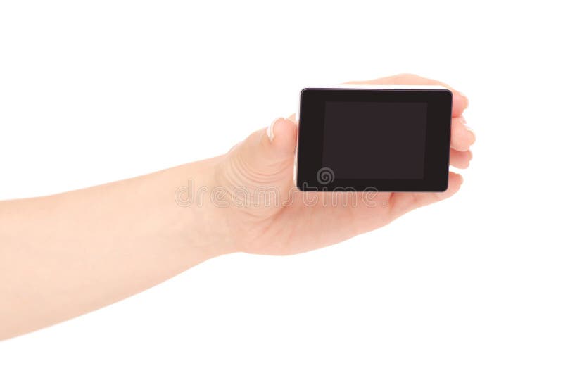 Mp3 player music in hand stock image. Image of electronics - 116033661
