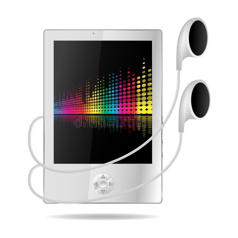 Mp3 Player Musical Background Screen Stock Illustrations – 792 Mp3 ...