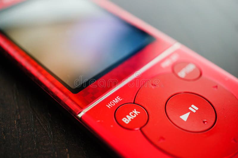 MP3 player stock image. Image of music, close, player - 44768563