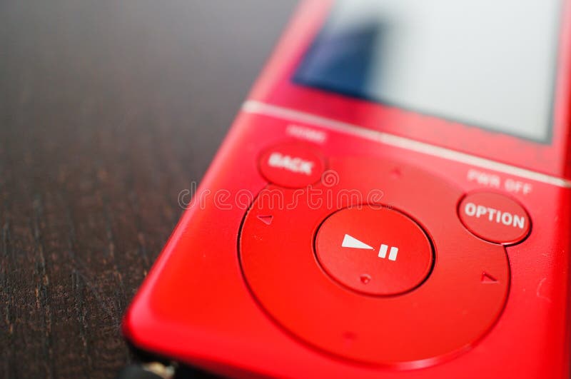 MP3 player stock image. Image of electronics, music, telephone - 44768565