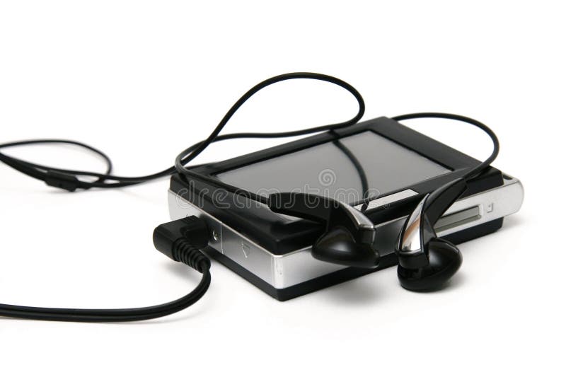 Het De Oude Speler En Registreertoestel Van De Cassetteband Met ...