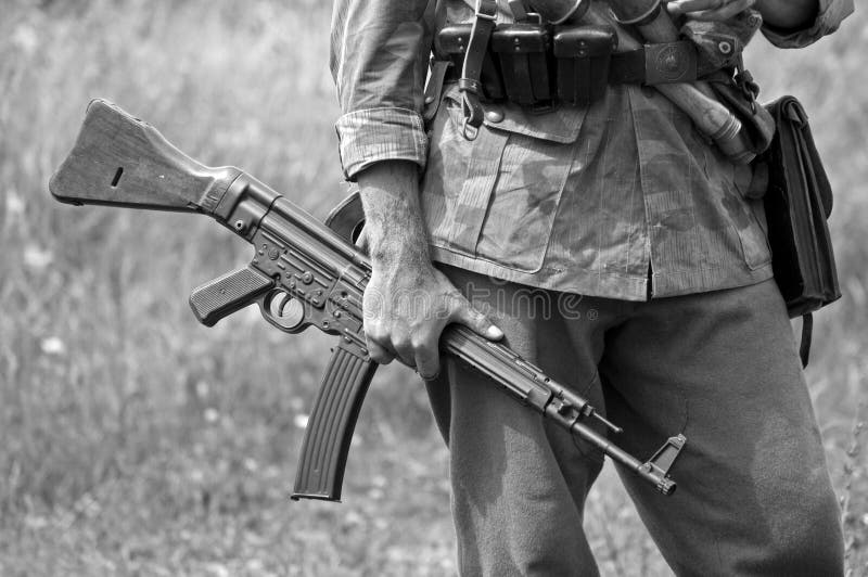 MP43 Submachine Gun Royalty Free Stock Photography - Image: 5920437