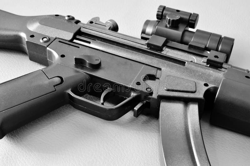 Legendary MP5 Submachine Gun. Weapon Series. Stock Photo - Image of ...