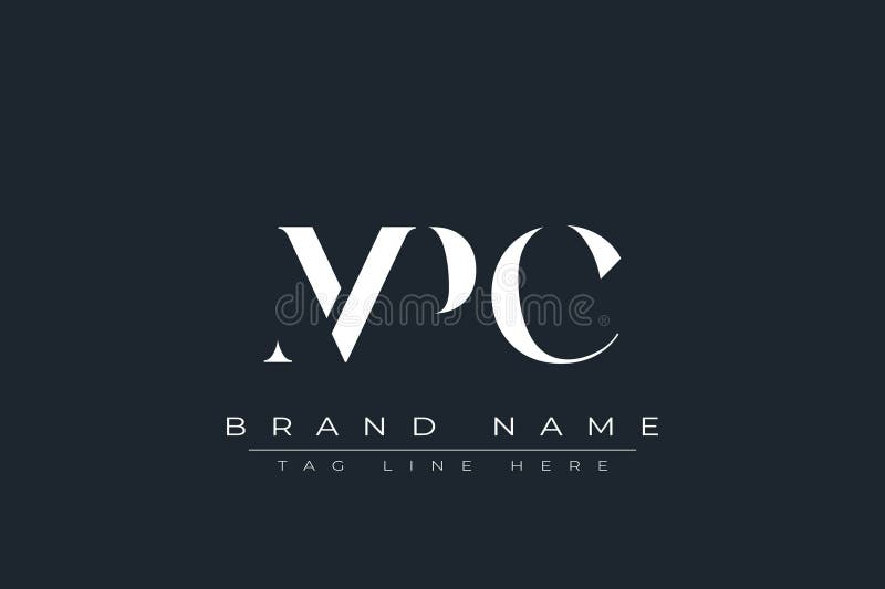 MPC Abstract Letter Logo Design Stock Vector - Illustration of ...