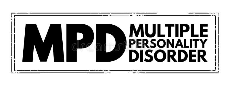 MPD Multiple Personality Disorder - Mental Disorder Characterized by ...