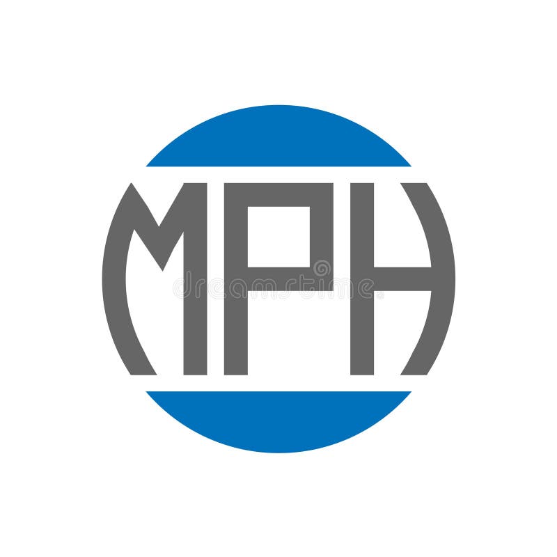 MPH Letter Logo Design on White Background. MPH Creative Initials ...
