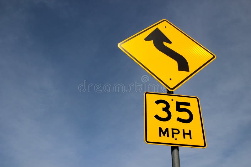 Traffic Sign Speed Limit 55 Stock Photo - Image of right, direction ...