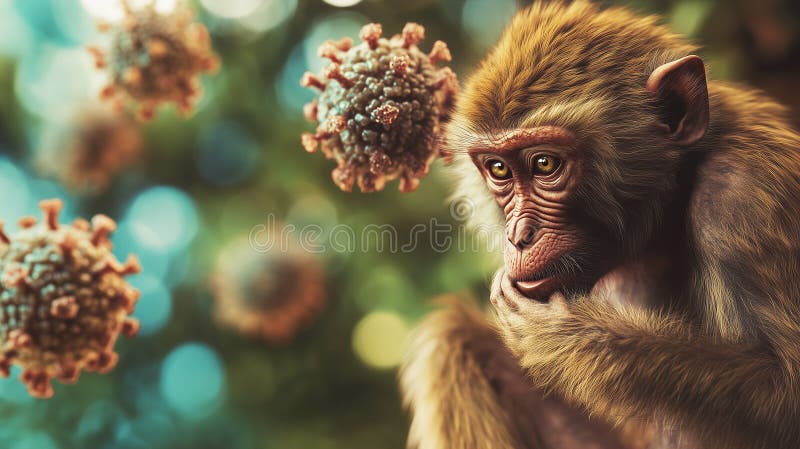 Mpox, Monkey with Monkeypox, Outbreak of the MPXV Virus, Infectious ...
