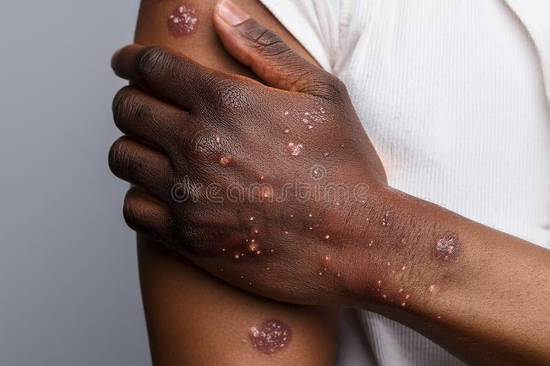 Mpox. Monkeypox. Monkeypox Blisters on Arm. Virus, Epidemic, Disease ...