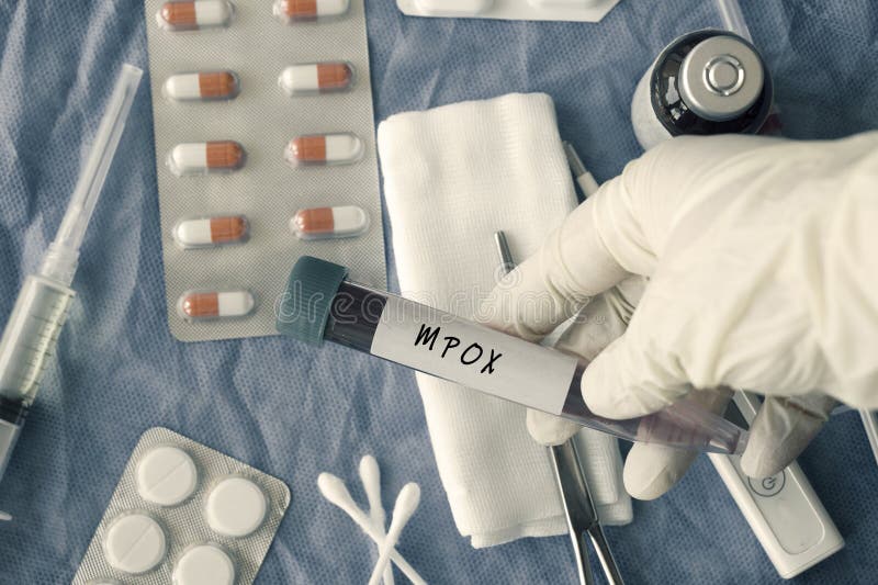 Mpox monkeypox virus stock image. Image of medicine - 331070703