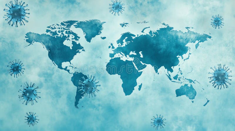 Mpox, World Map with Monkeypox, Outbreak of the MPXV Virus, Infectious ...