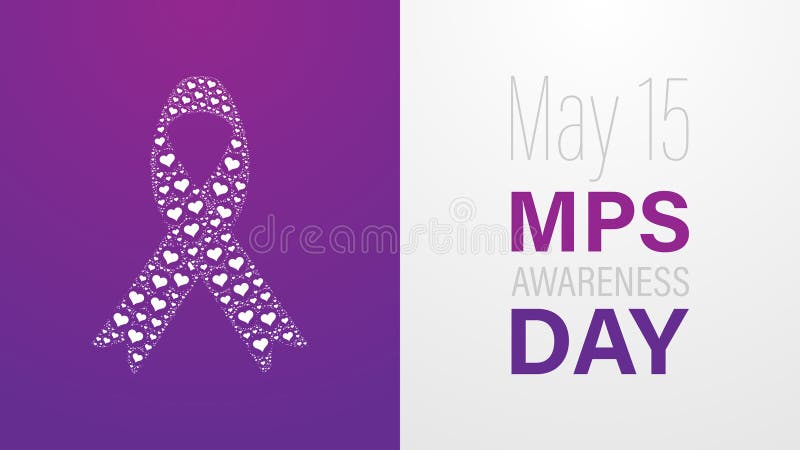 MPS Awareness Day Observed Every Year in May 15, Vector Illustration ...