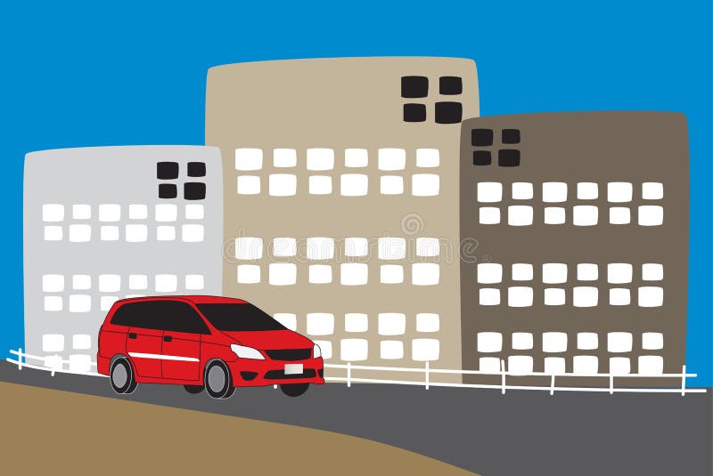 MPV Car Vector and Illustration Stock Illustration - Illustration of ...