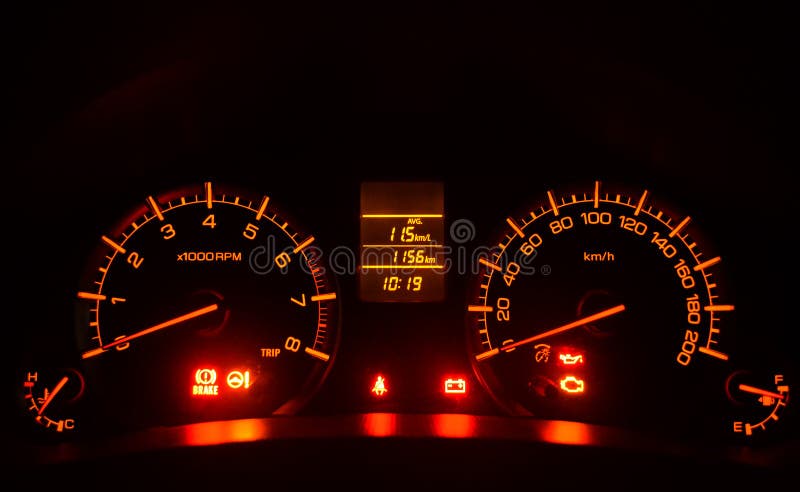 Mpv Car Speedometer stock image. Image of speed, eficiency - 40248073