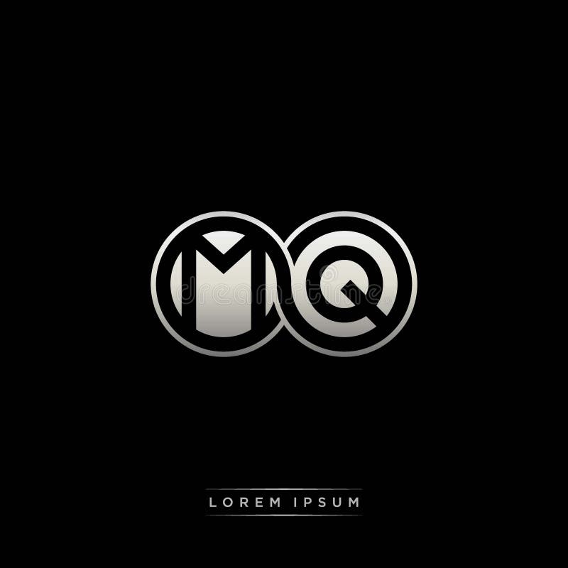 Modern Letter Mq Monogram Logo Stock Illustrations – 621 Modern Letter ...
