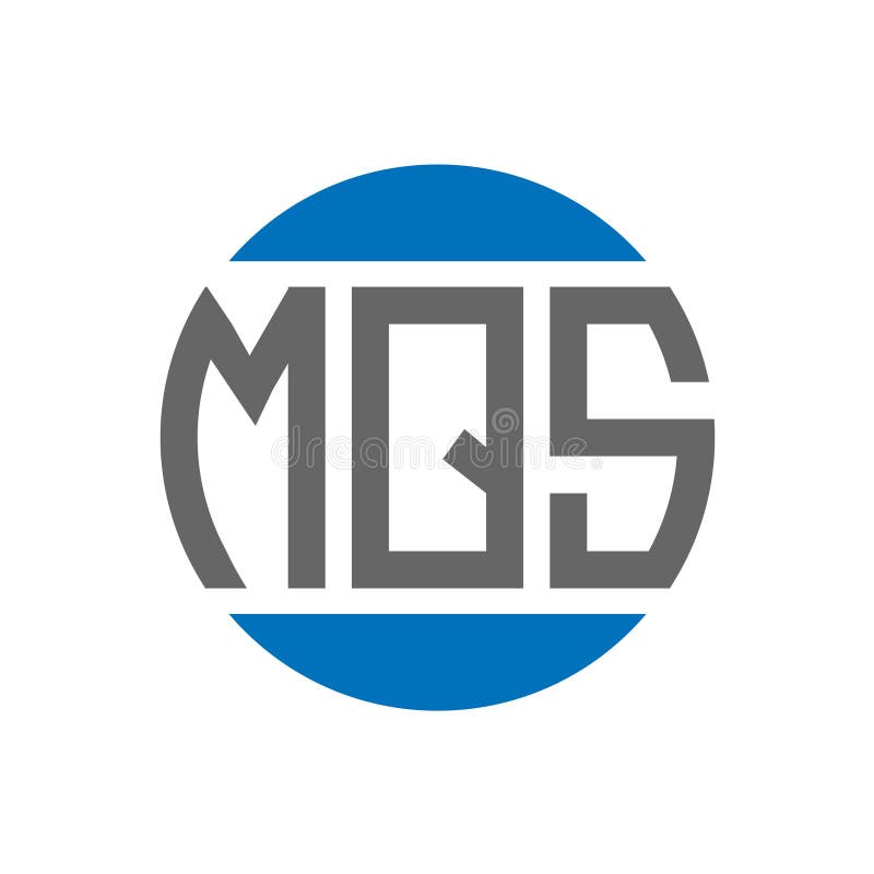 MQS Letter Logo Design on White Background. MQS Creative Initials ...