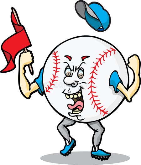 Mr. Baseball stock vector. Illustration of team, sports - 3546030